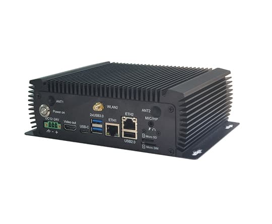IBOX3588 RK3588 ARM-based Edge AI Embedded Industrial Computer | Vantron Edge Hardware
